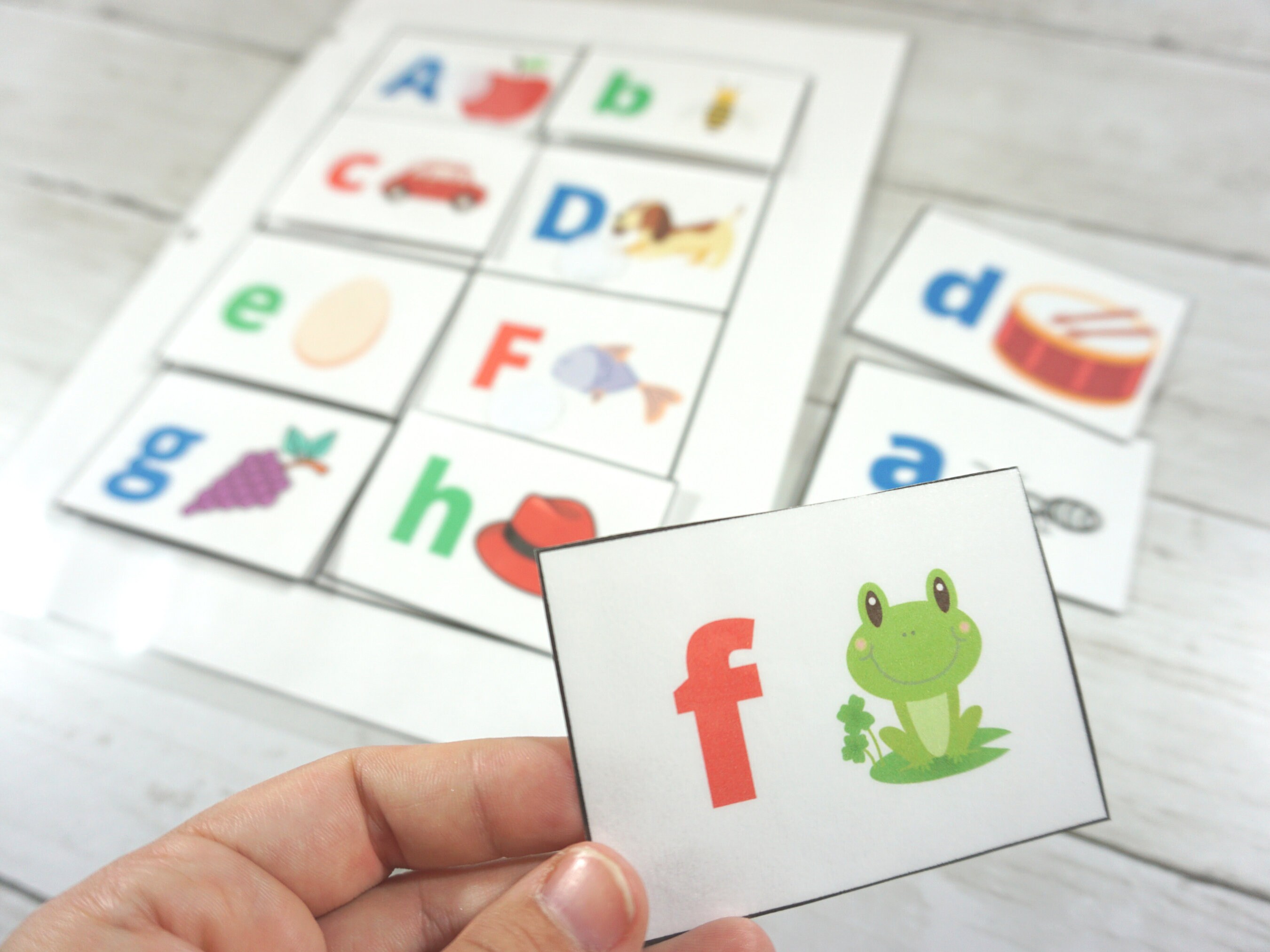 Printable Alphabet Activity Worksheet. Beginning Letter Sounds, ABC ...