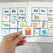 Toddler Quiet Book Activity Printable Beginning Letter Sounds Matching ...