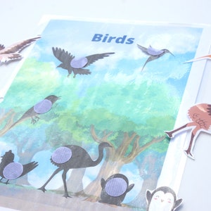 Bird Activity Printable Bundle for Preschool Busy Book | Pre-k Science ...