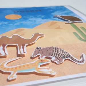 Desert Animal Habitat and Biome Printable Download Activity for Busy ...