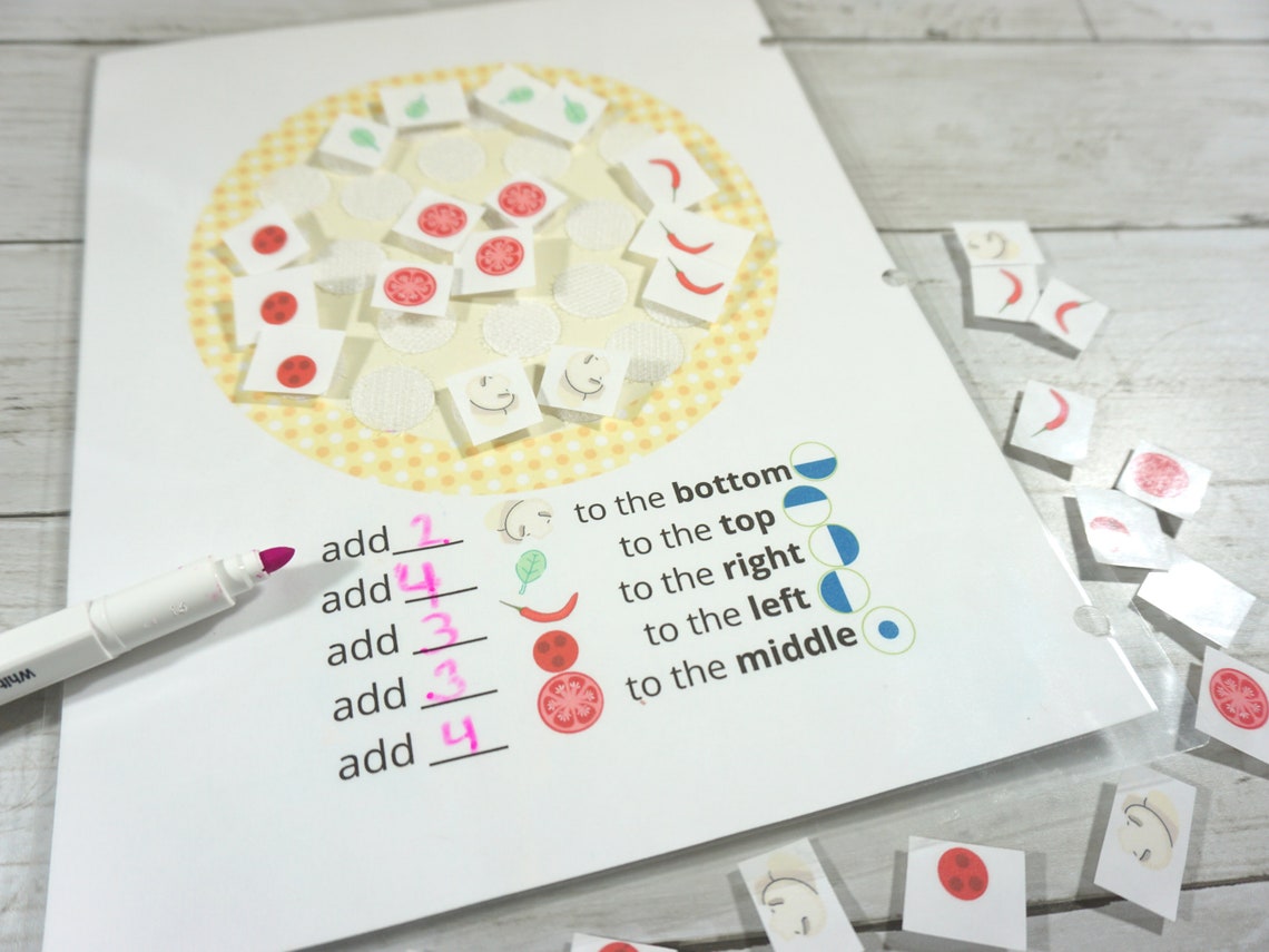 Preschool Math Busy Book Printable. Pre-k Numbers Counting - Etsy