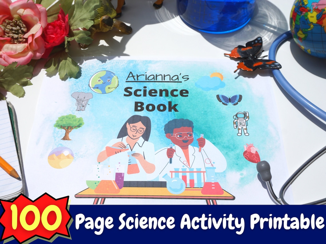 Pre-k SCIENCE Busy Book Curriculum Science Unit Study Printable BUNDLE ...