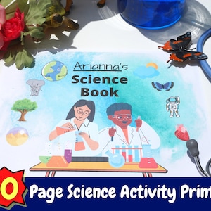 Pre-k SCIENCE Busy Book Curriculum Science Unit Study Printable BUNDLE ...