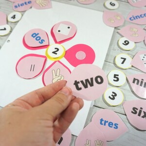 Preschool Learning Binder Number Activity. Toddler Busy Book Math ...