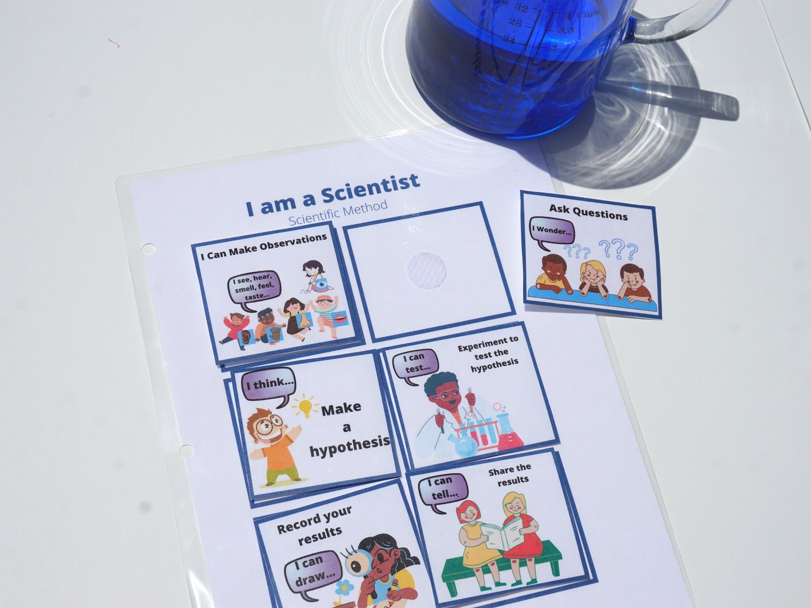 Scientific Method Printable Activity for Preschool and Kindergarten ...