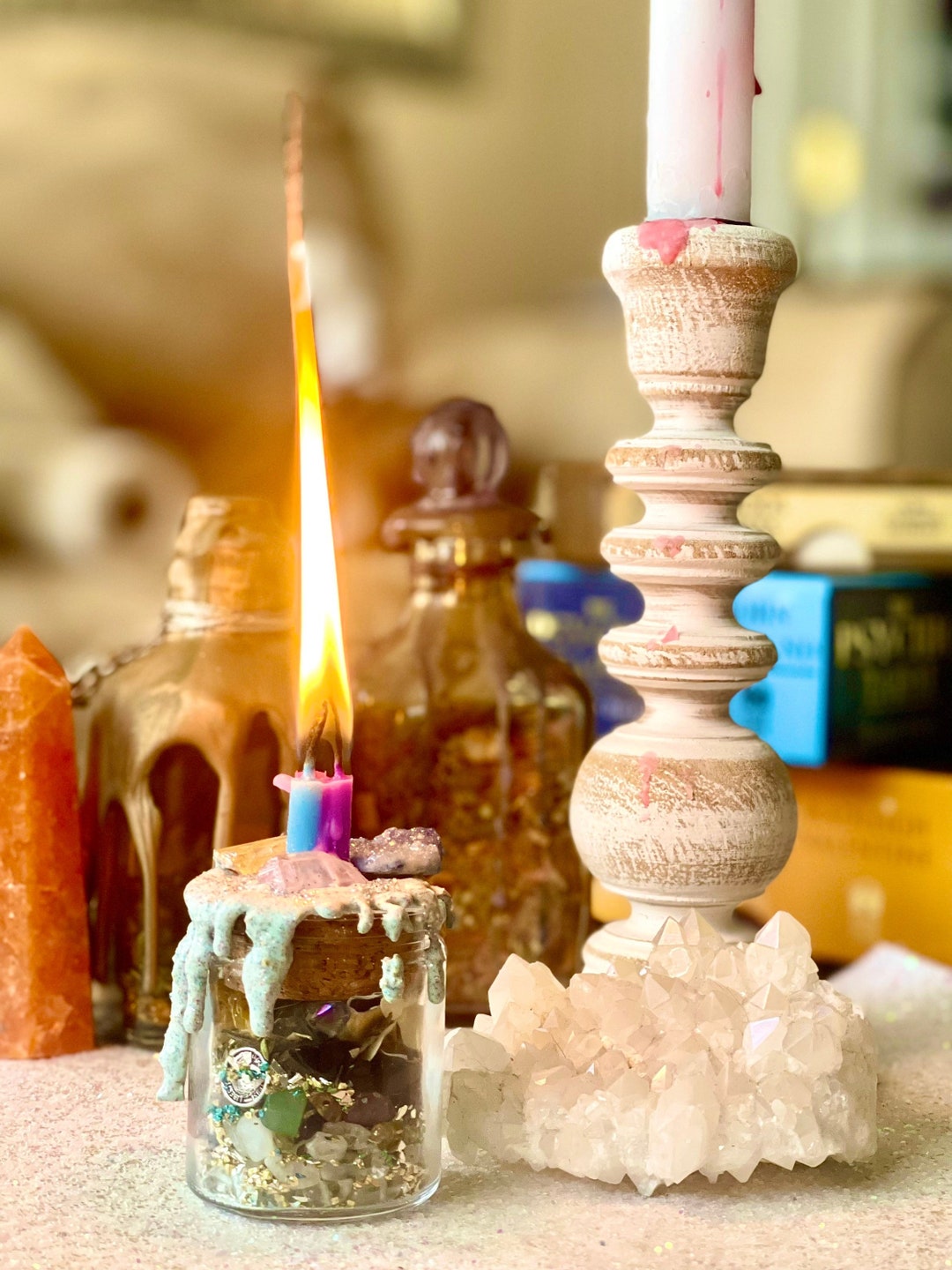 MAKE A WISH Birthday Spell Jar Wish Granting Spell - Etsy