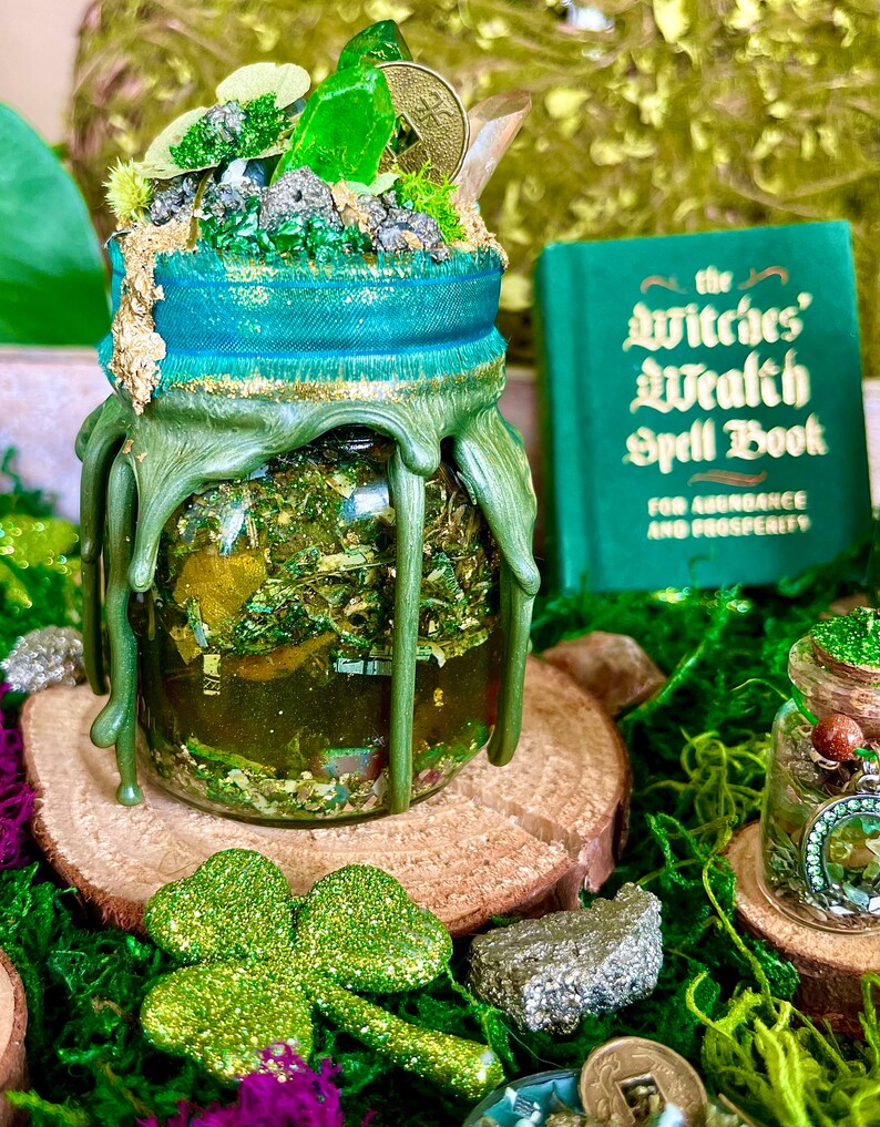 Luck & Money Honey Spell Jar Attract Good Luck and Wealth - Etsy