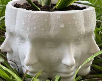 Polyface Planter | Etsy