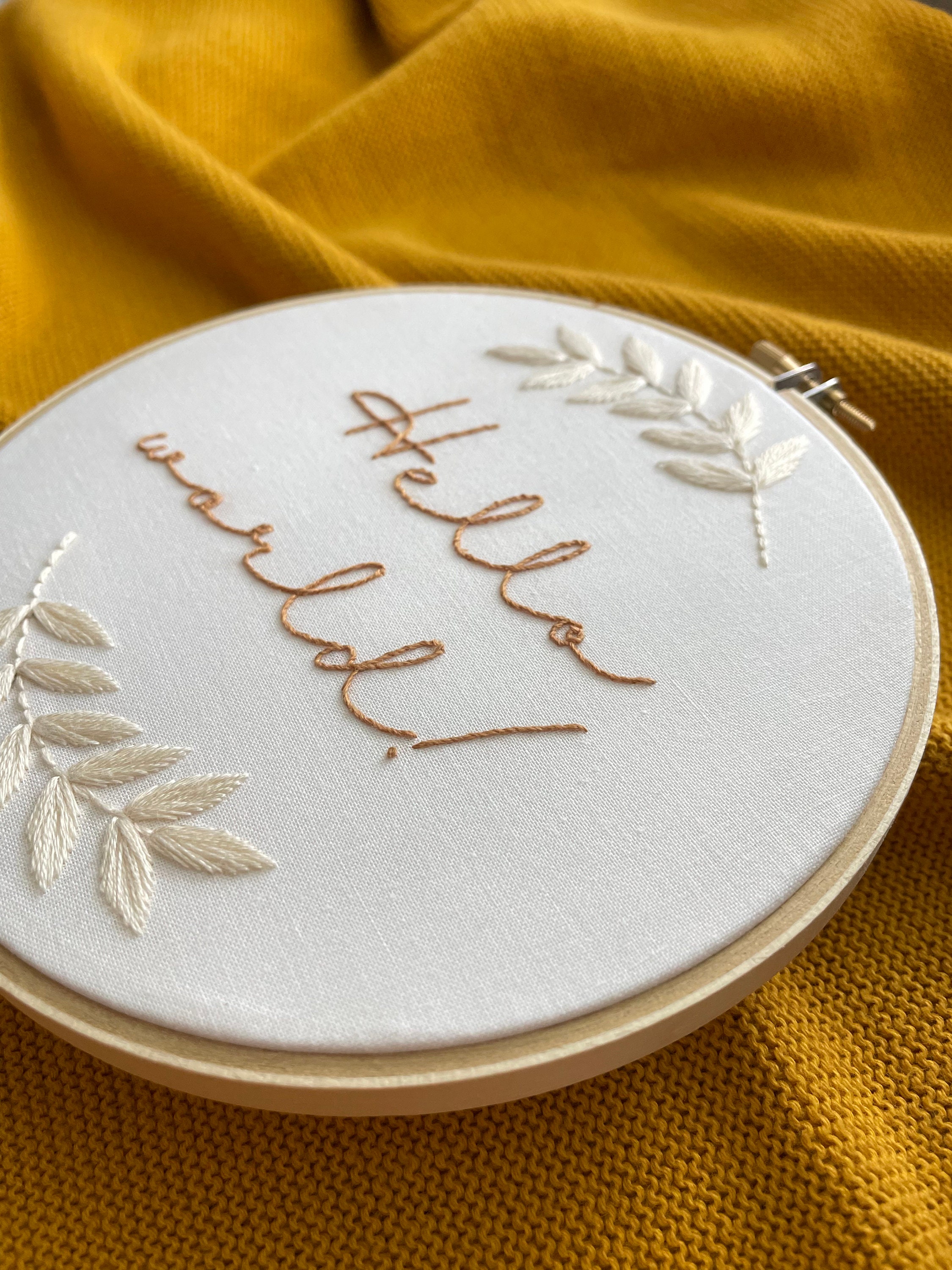 Birth Announcement Sign Hello Word Embroidery Sign for Baby - Etsy Canada