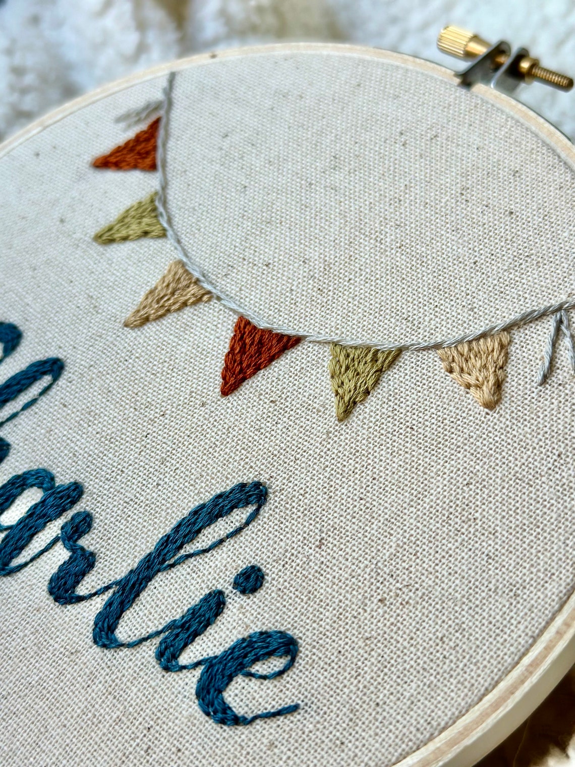 Custom Baby Embroidery Name Sign, Baby Boy, Nursery Embroidery, Baby ...