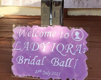 Acrylic Names Mirrored Acrylic set of 10 - Etsy