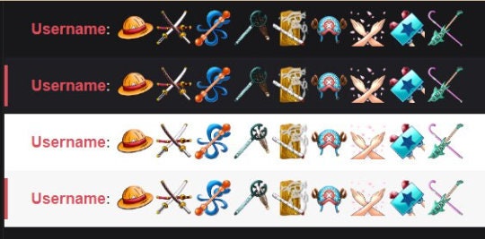 Pirates Crew Badges Bundle One P Sub Badges for Twitch Stream Sub & Bit ...