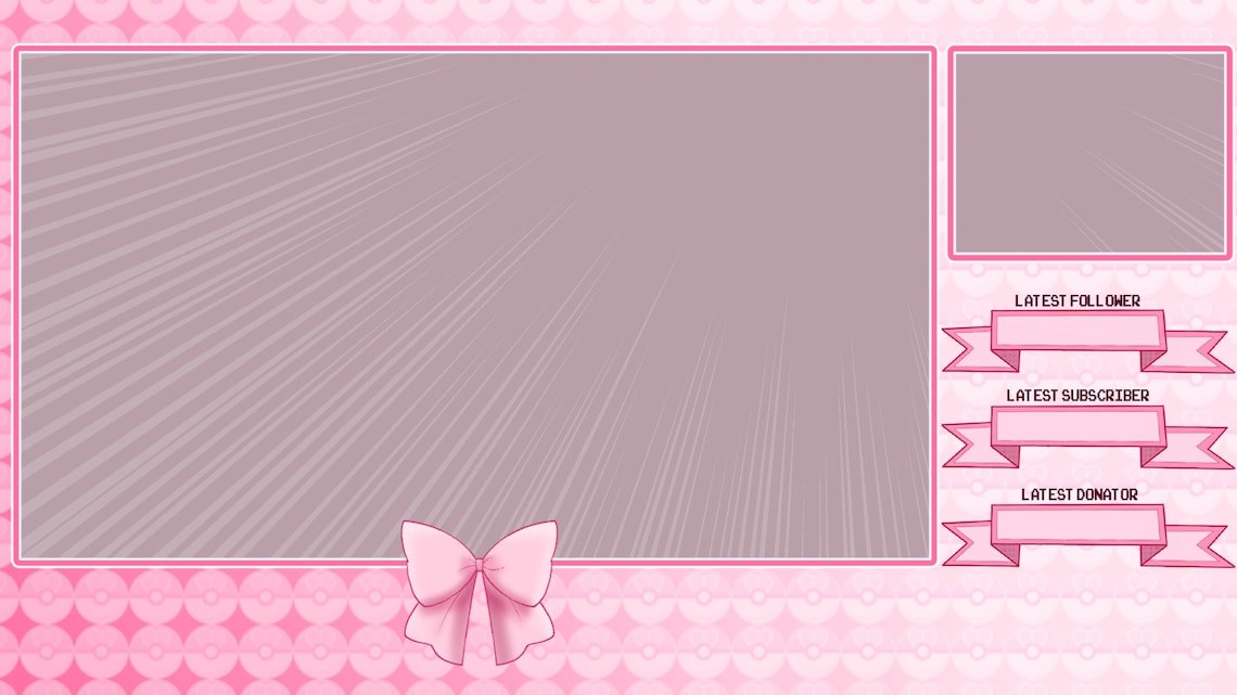 Pokémon Loveball Overlay | Loveball Layout | Pokéball Love | Twitch ...