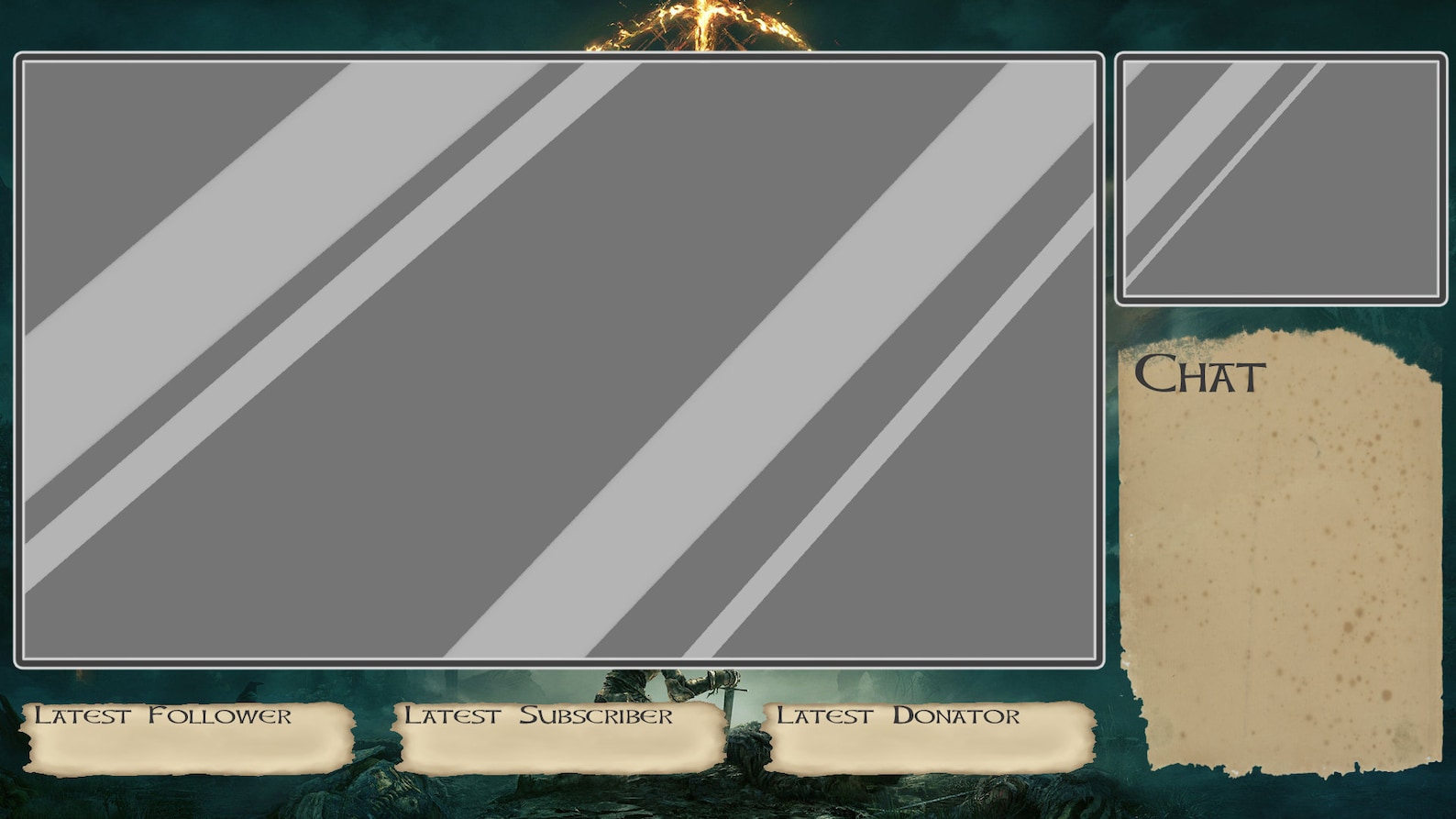Elden Ring Overlay Elden Ring Layout Action RPG Game - Etsy Canada