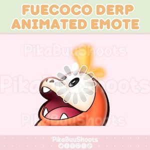 Animated Fuecoco Derpy Derp Emote for Twitch Youtube Discord | Pokémon ...