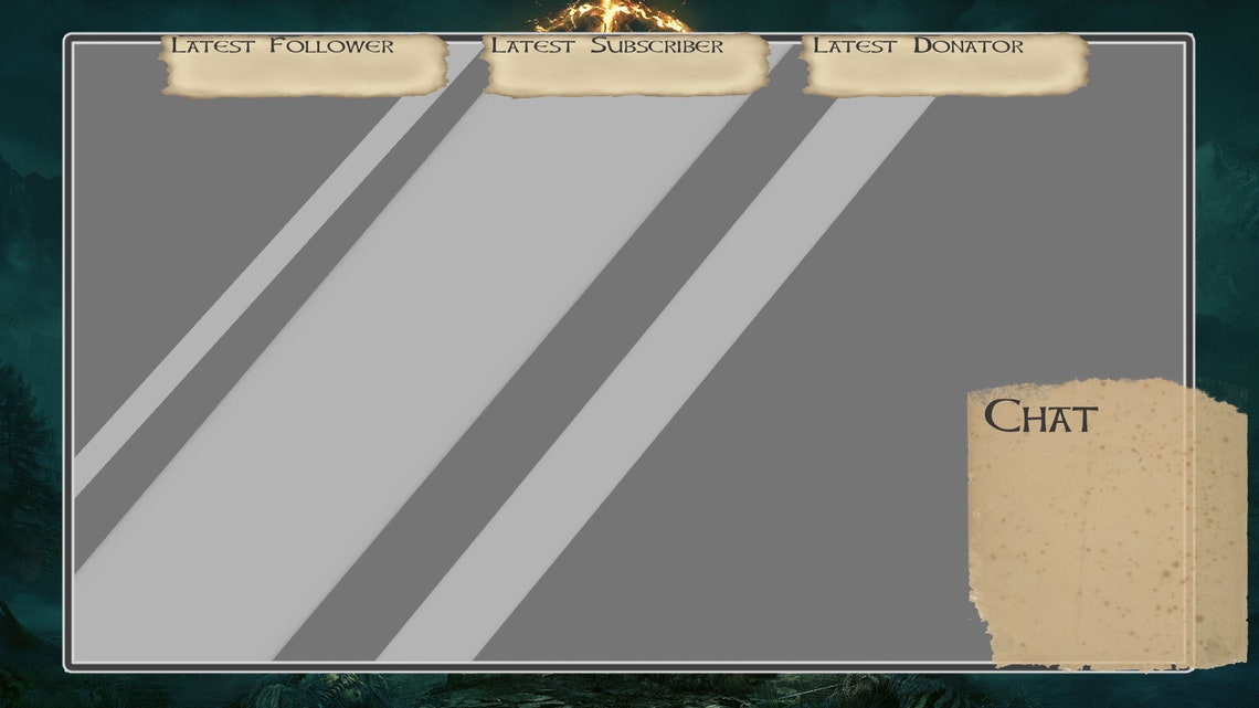 Elden Ring Overlay Elden Ring Layout Action RPG Game - Etsy Canada