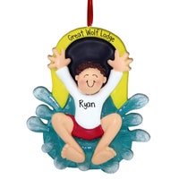 Lost a Tooth Girl With Brown Hair Christmas Ornaments Dentist Loosing ...