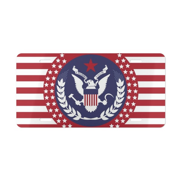 Eagle Vanity Plate - Etsy