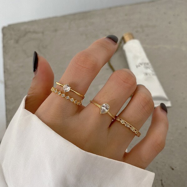 Stacking Ring Set - Etsy