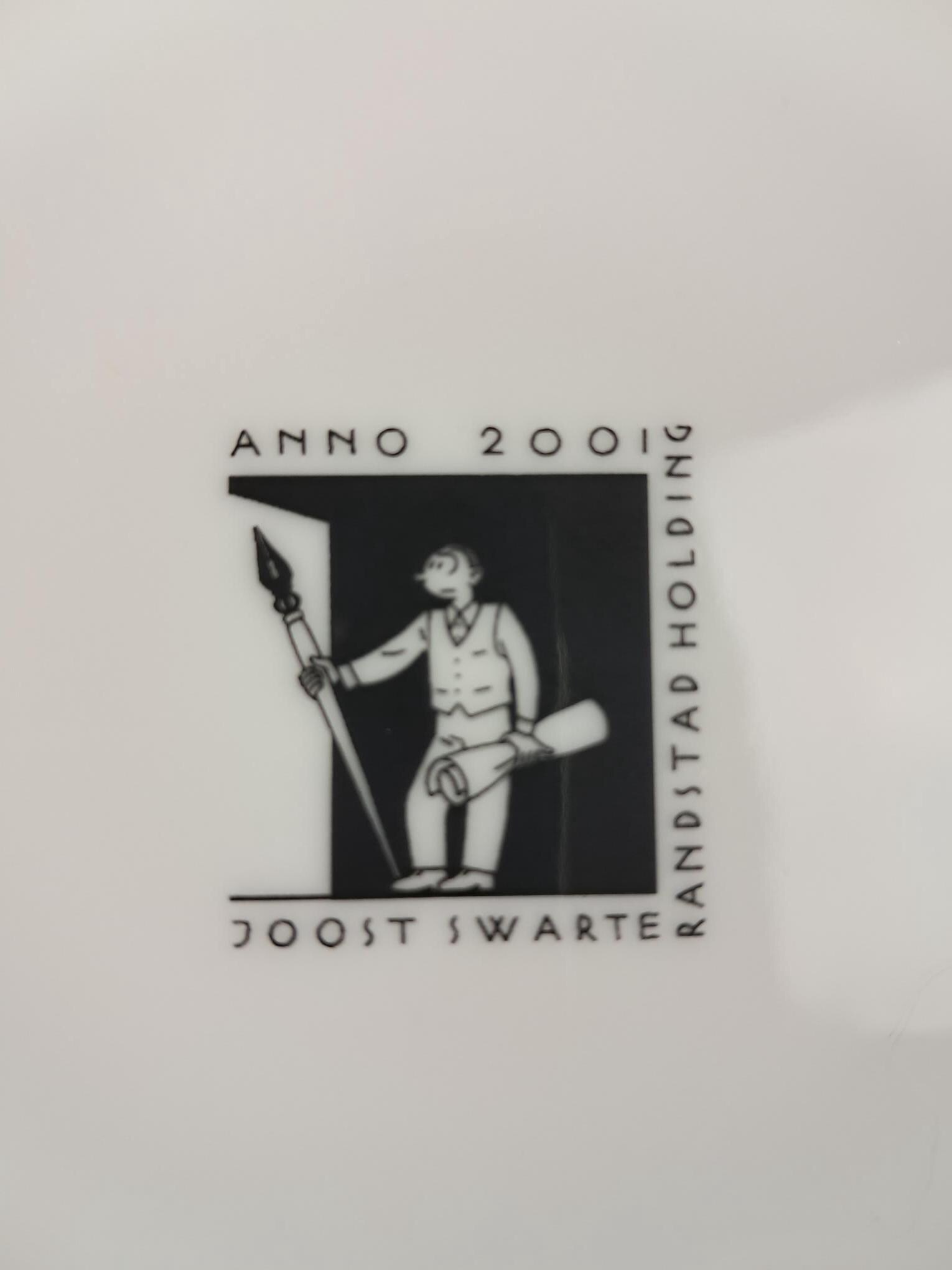 Vintage 2001 Anno by Cartoonist Joost Swarte- for Randstad Holding 12 ...