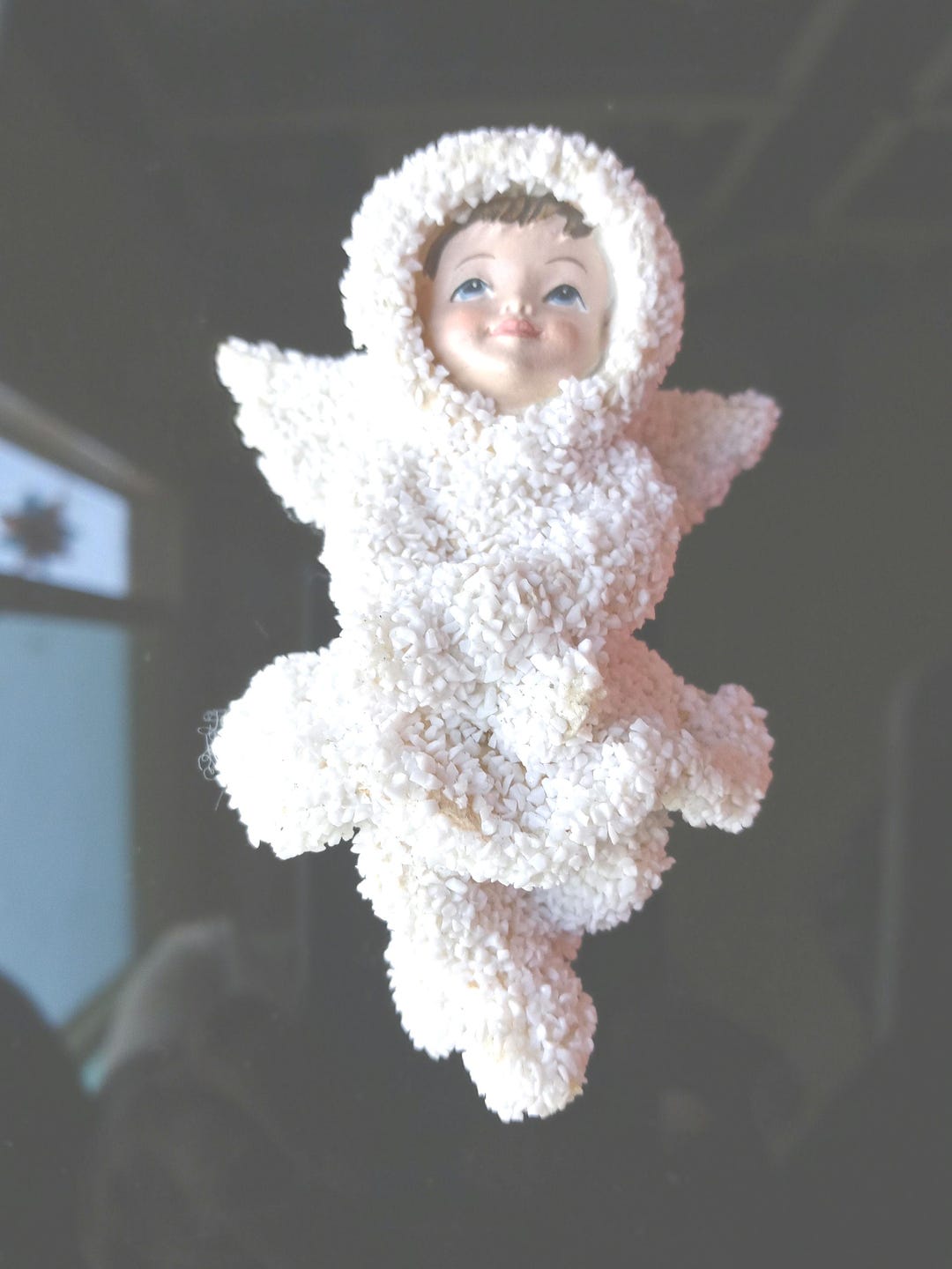 Vintage Angel Snowbaby Decorative Figurine - Etsy