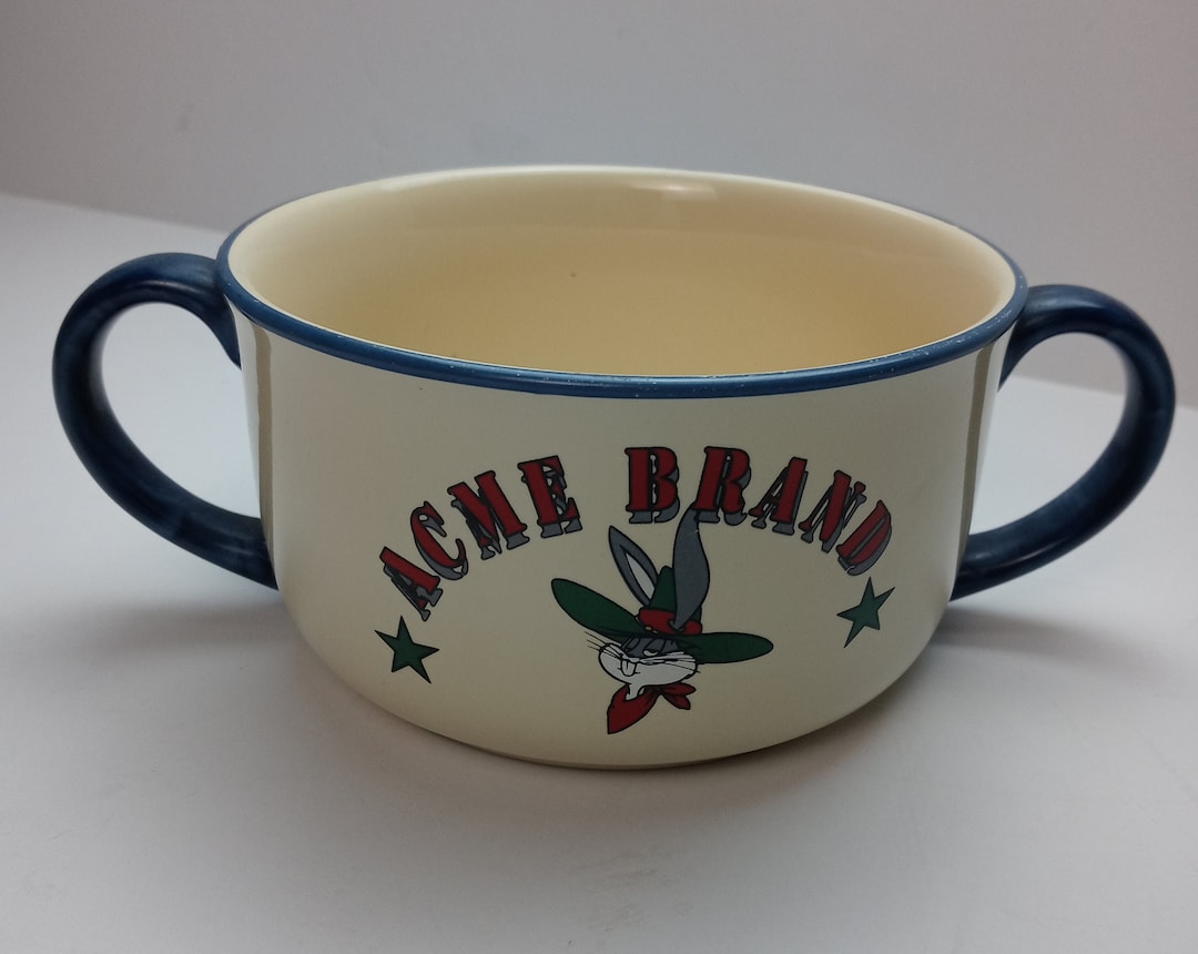 Vintage ACME Brand Bugs Bunny Wild Hare Collector's Soup Mug - Etsy