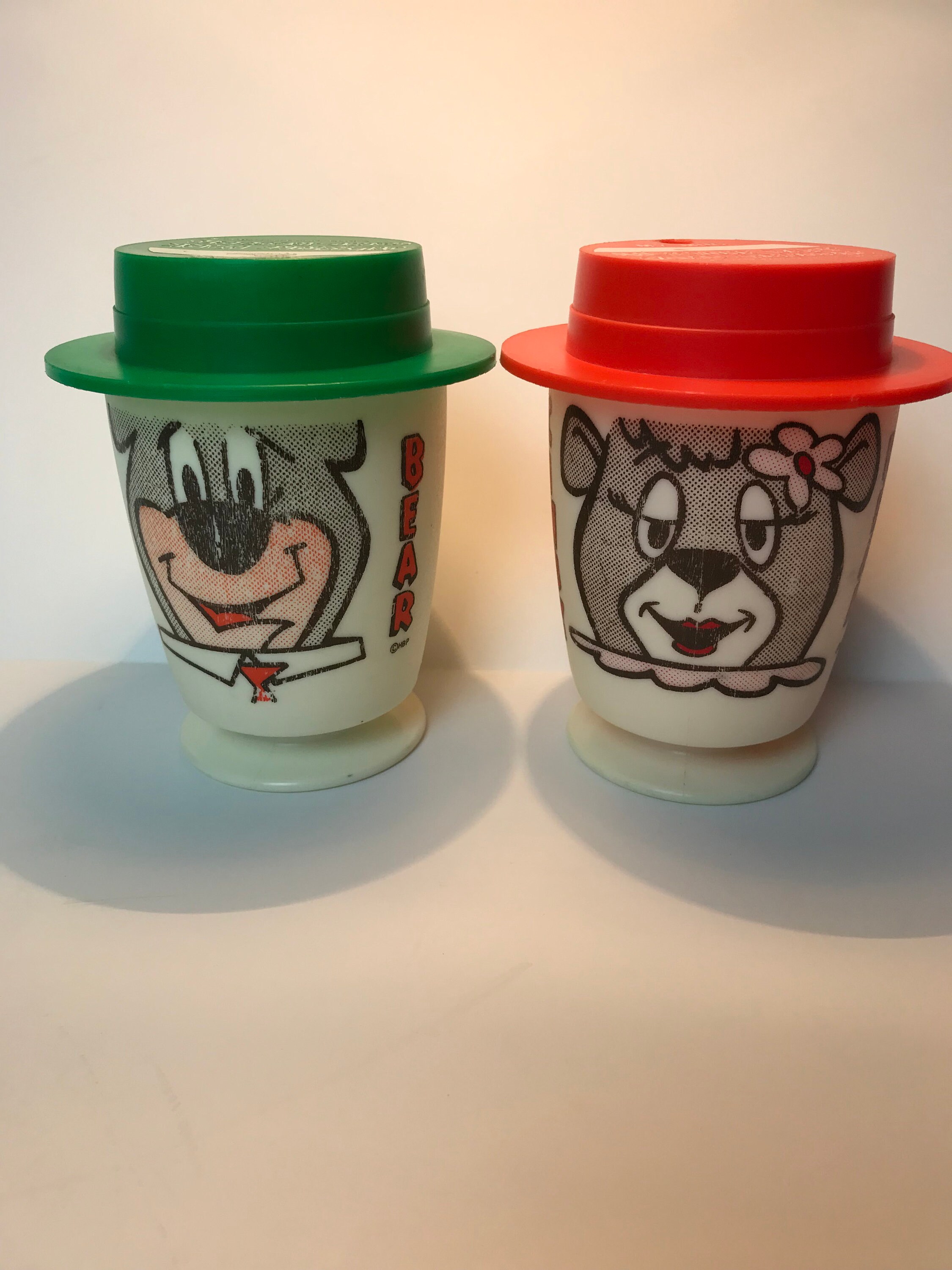 Set of 2 Vintage Hanna Barbera/ Jellystone Park Yogi Bear and Cindy ...
