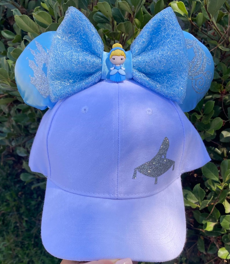 Cinderella Inspired Baseball Cap Mouse Ears - Etsy
