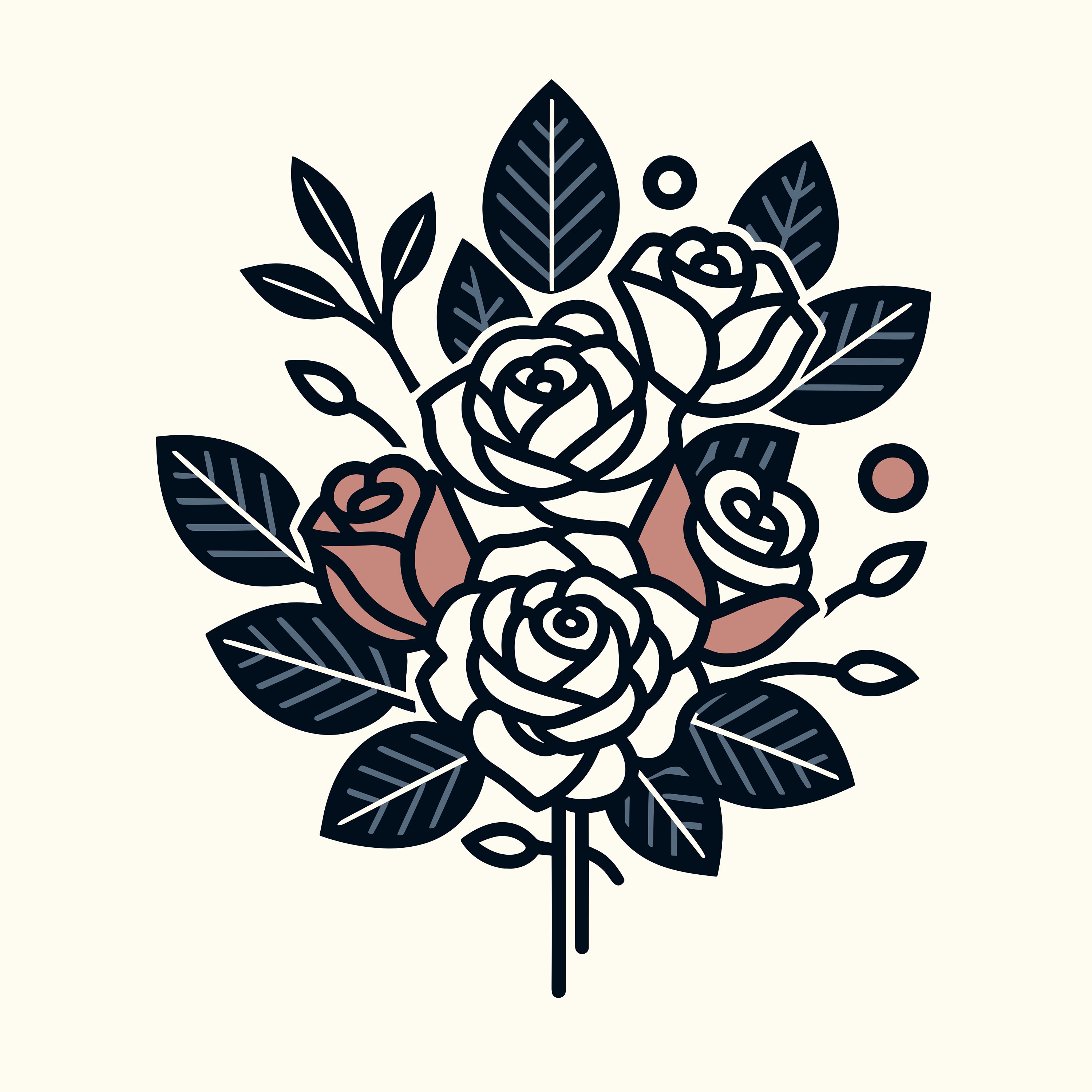Digital Roses Pack With Delicate Color Enhancements - Instant Download ...