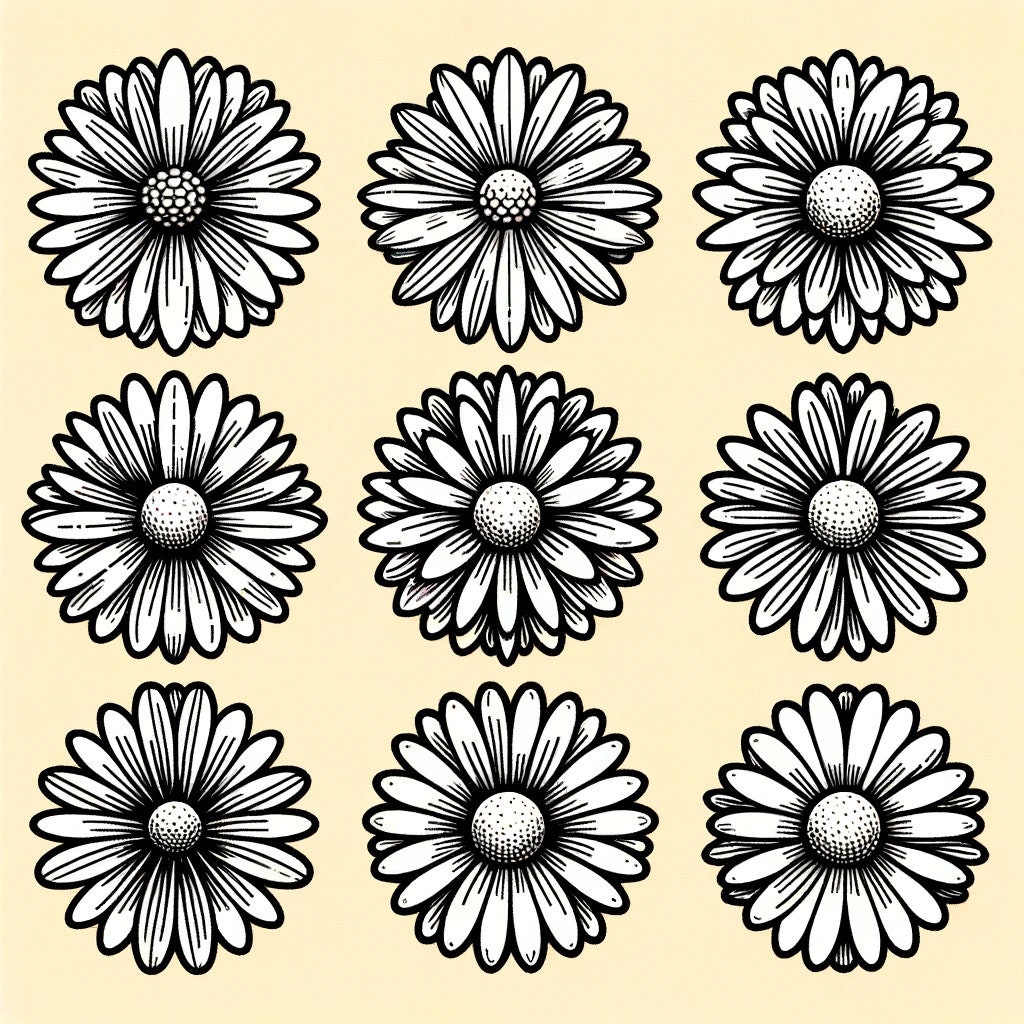 Cheerful Daisy SVG Pack - Instant Download - Etsy