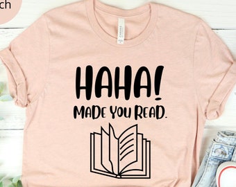 Haha Made You Read - Etsy