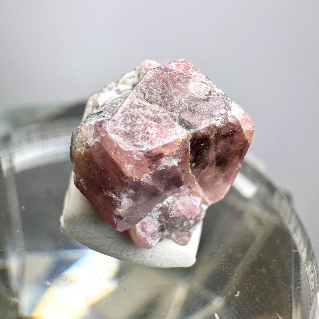 Rare Raspberry Garnet Var Grossular | Garnet Barite Rosalite Raw | Pink ...