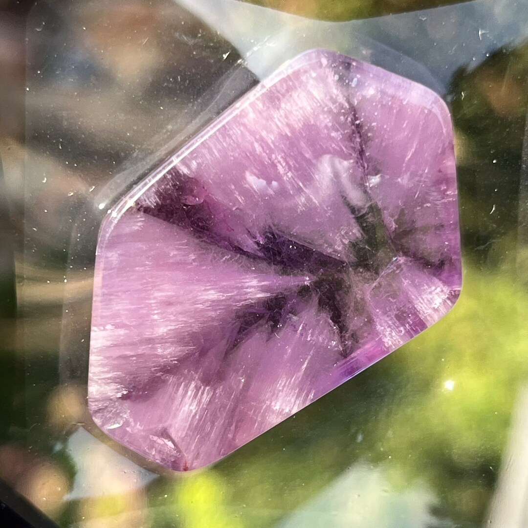 Tripache Amethyst Freeform | Needle Amethyst | Rare Crystals - Etsy