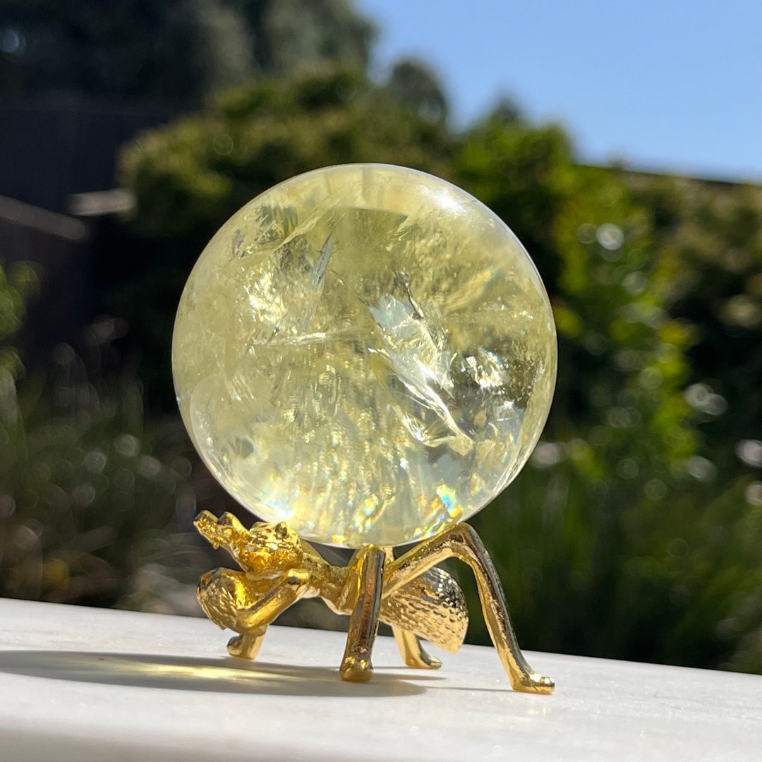 Crystal Sphere Stand Sphere Stand Crystal Display Ant - Etsy