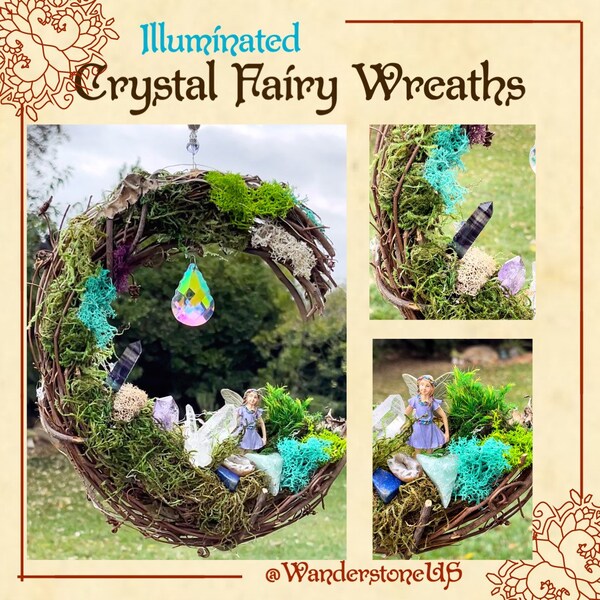 Crystal Wreath - Etsy