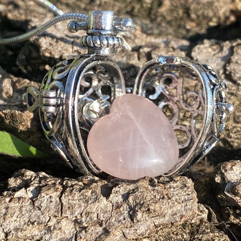 Crystal Cage Necklace - Etsy