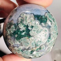 Tree Agate Tumble | Large Tree Agate Crystal Tumble | Moss Agate Tumble ...