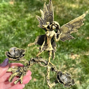 Fairy Crystal Sphere Stand | Double Sphere Stand | Sphere Holder ...