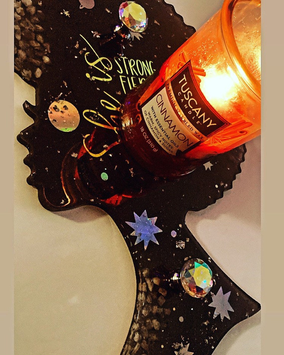 Diva Tray Set, Afro Girl Tray, Serving Tray, Display Tray - Etsy