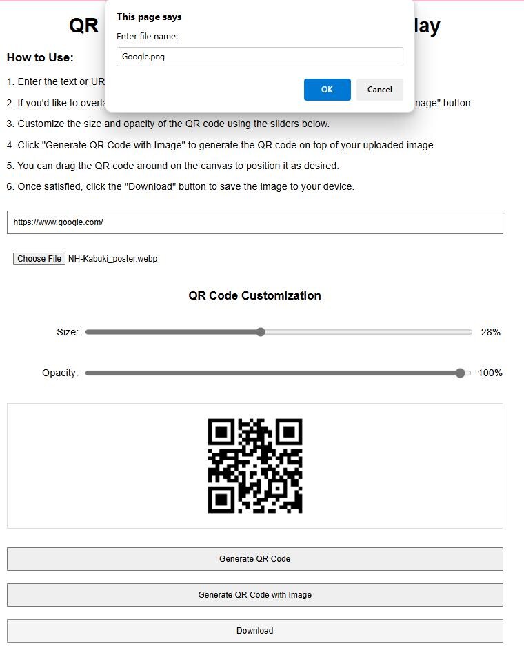 Create Custom QR Codes With Image Overlay – Perfect for Flyers, Menus ...