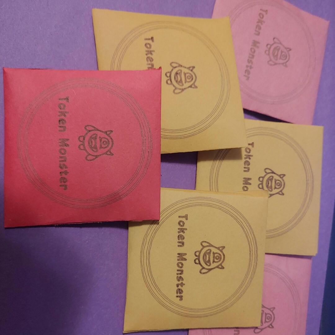 Token Monster. -2 Tokens per Pack.- - Etsy