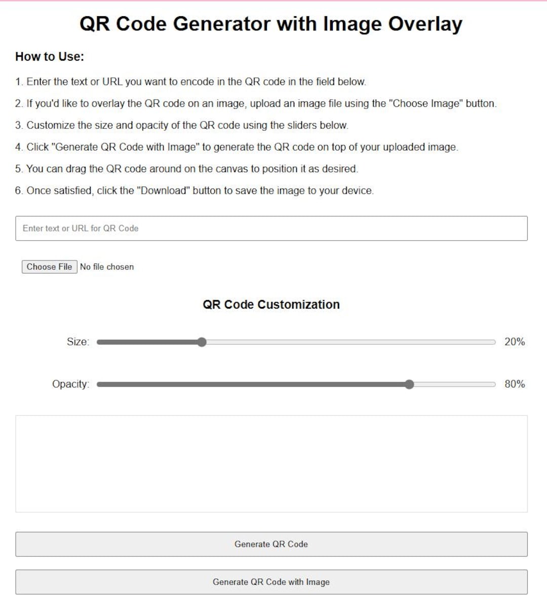 Create Custom QR Codes With Image Overlay – Perfect for Flyers, Menus ...