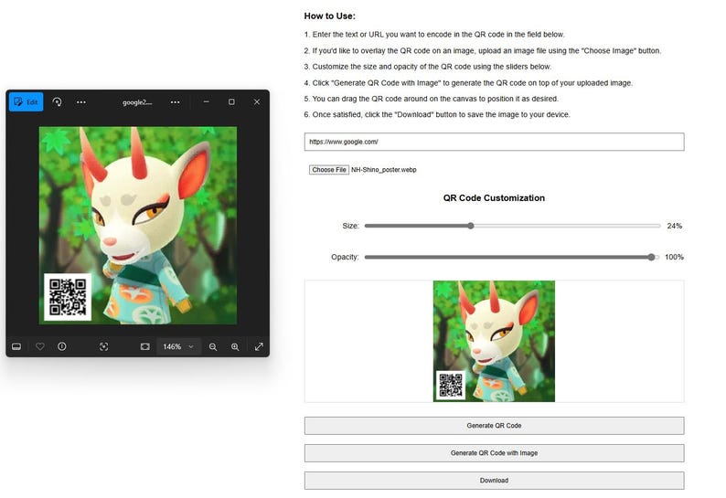 Create Custom QR Codes With Image Overlay Perfect for Flyers, Menus, and More Design Unique QR ...