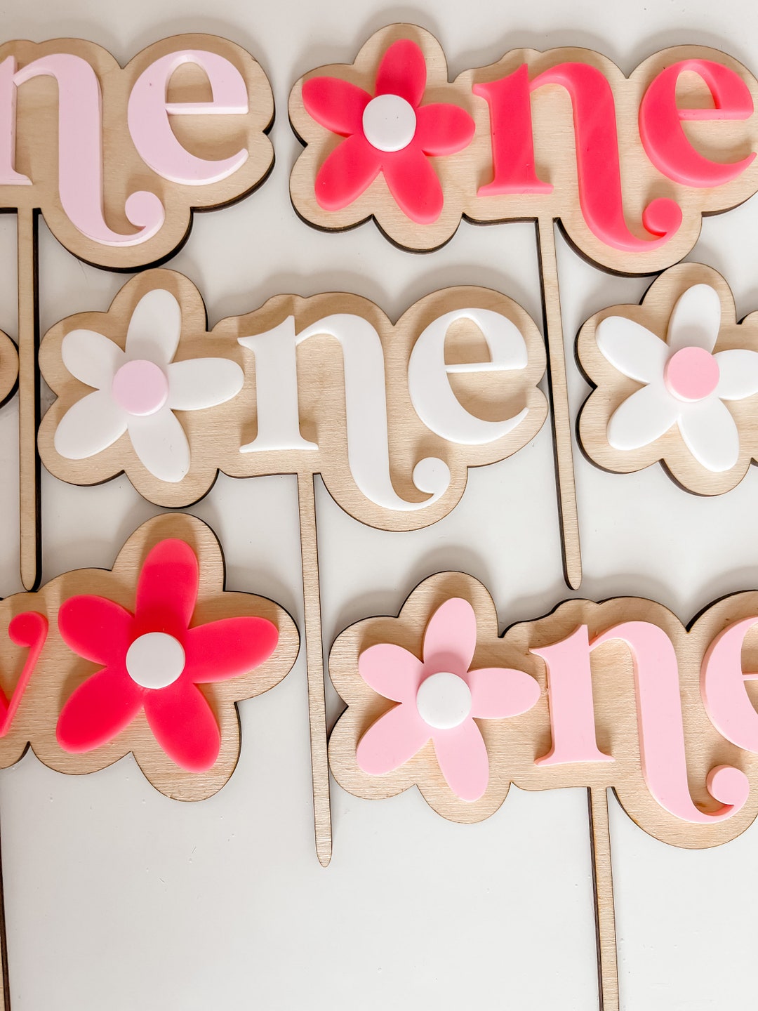 Daisy One Cake Topper Daisy First Birthday Decor Daisy 1st - Etsy