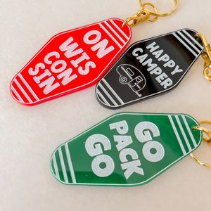 Retro Keychains, Relatable Motel Keychains, Funny Keychains, Vintage ...