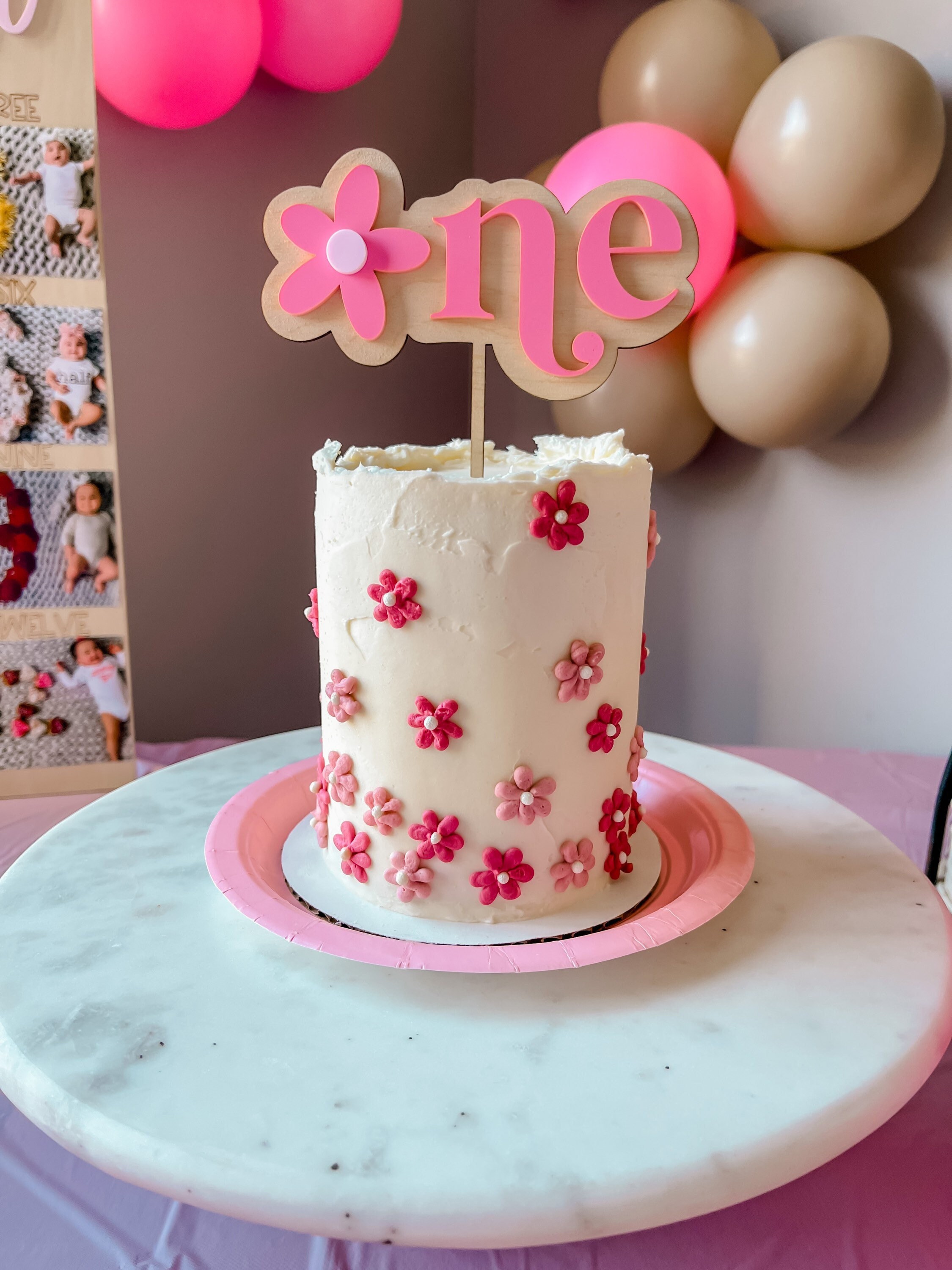 Daisy One Cake Topper Daisy First Birthday Decor Daisy 1st - Etsy