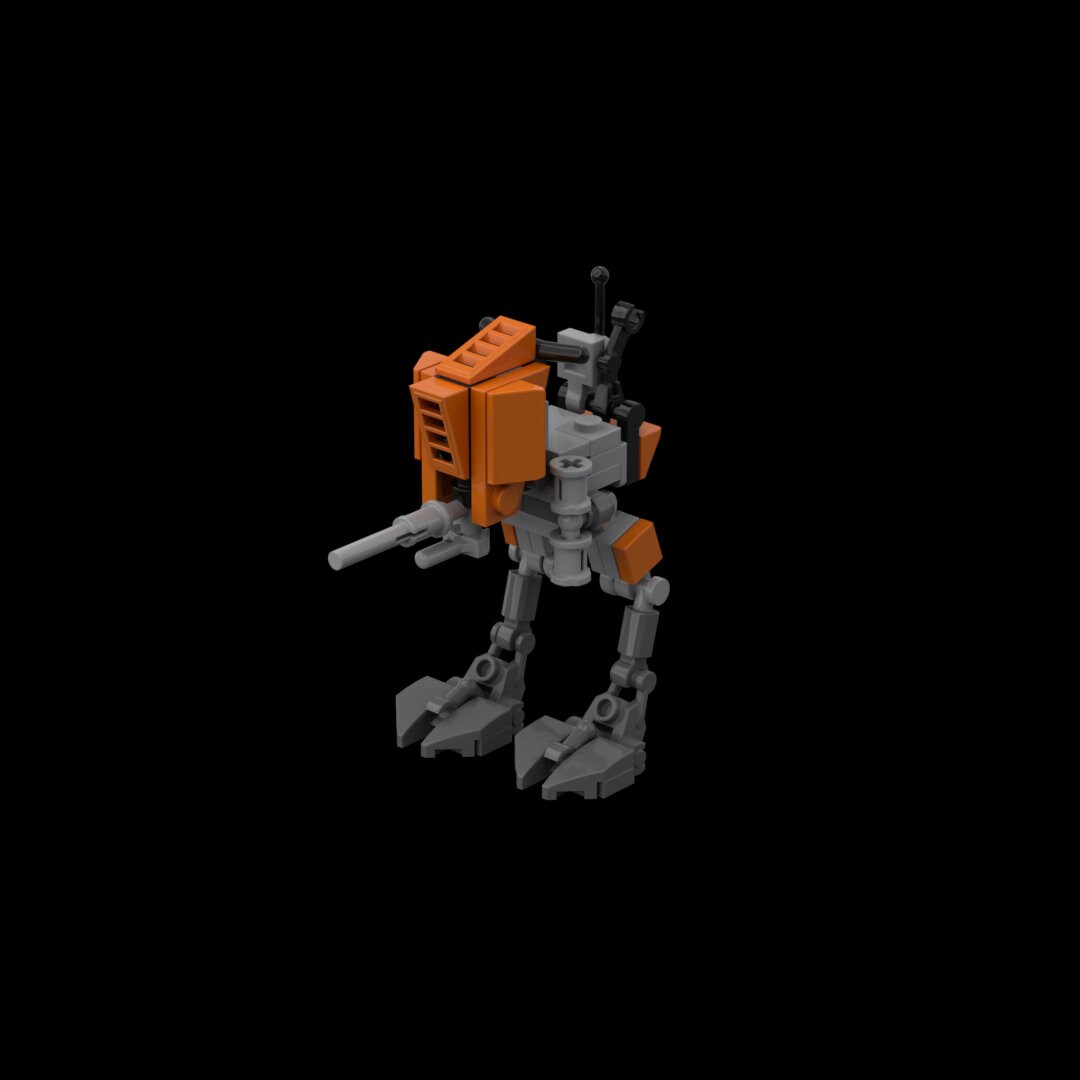 Custom Star Wars 212th Clone Trooper AT-RT Walker Block Build PDF ...