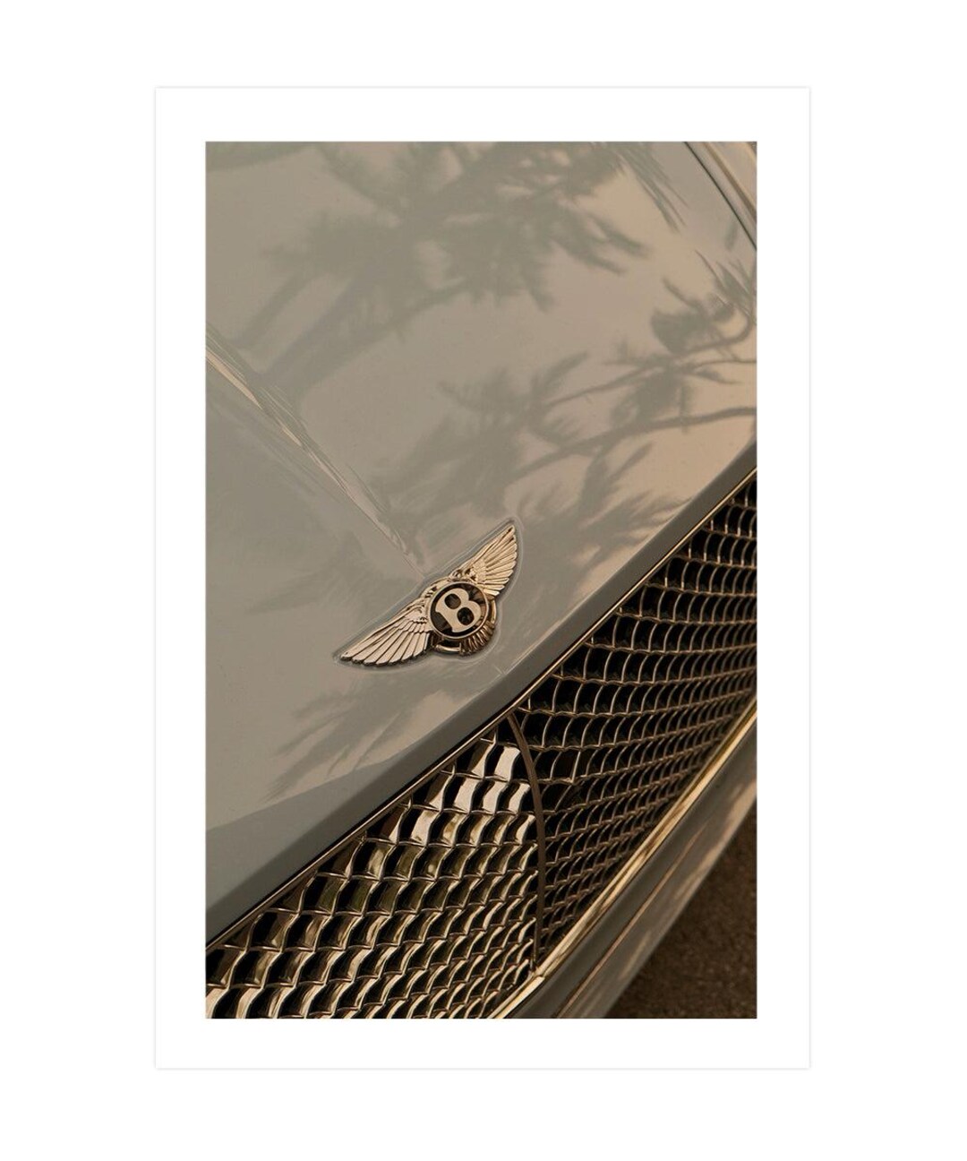Bentley Bumper Poster, Luxury Car Wall Art, Car Wall Decor - Etsy