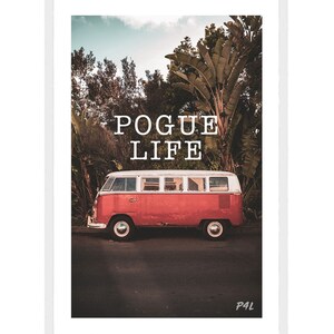 Pogue Life Van Poster Outerbanks Pogue Wall Art P4L OBX Wall - Etsy