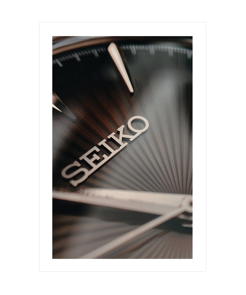 Seiko Presage Watch Poster, Watch Wall Art - Etsy